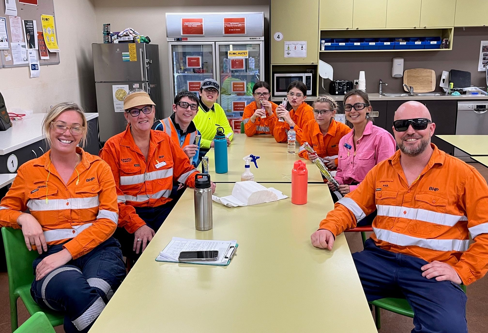 BHP Site Tour Inspires Success Students - Pilbara Education Partnership